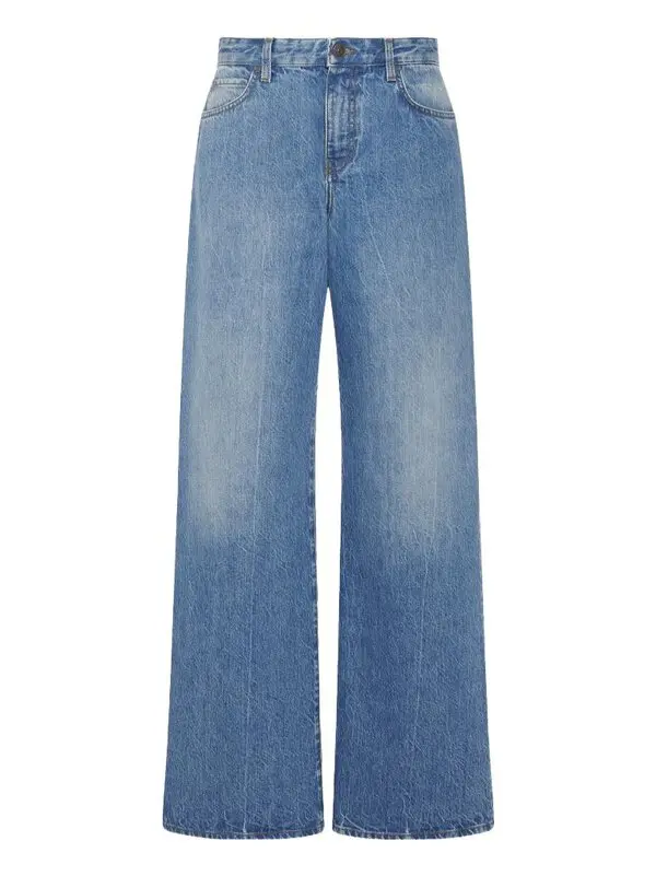 THE ROW Eglitta Straight-leg Jeans - Blue
