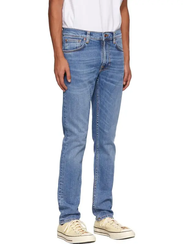 Nudie Jeans Belt Loop Jeans - Blue