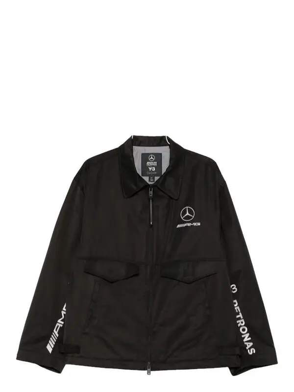 Y3 Mercedes Wolf Jacket - Black