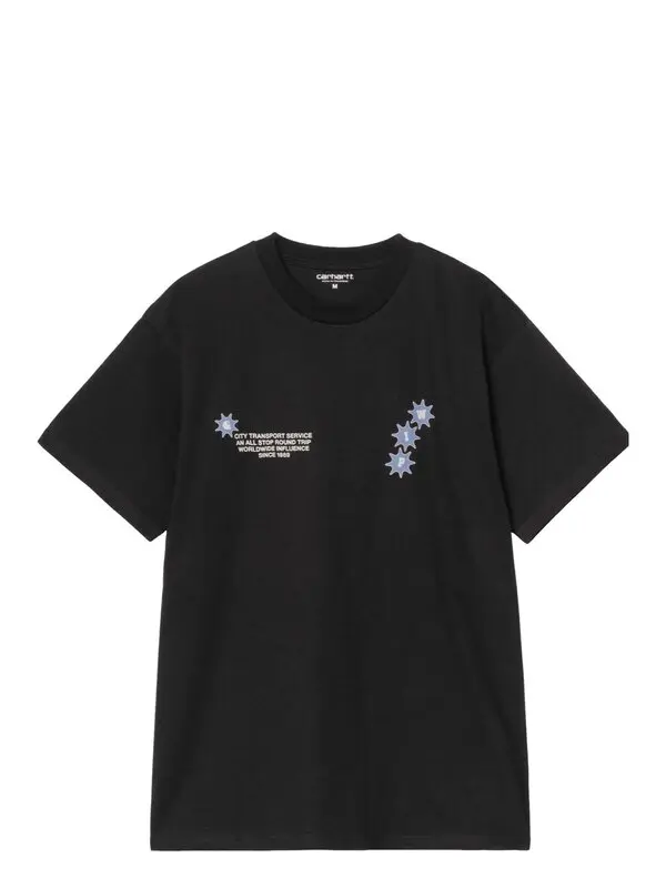 Carhartt Work In Progress Wip Graphic Print T-shirt - Black