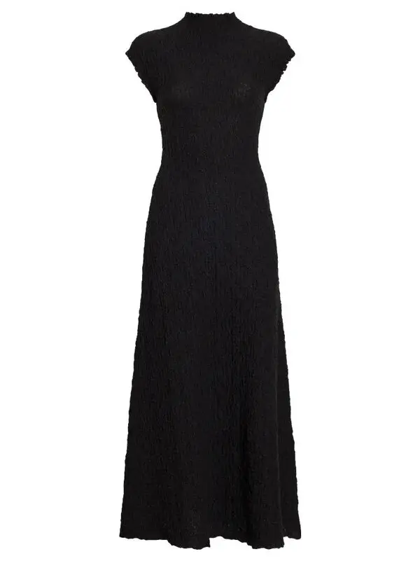 Proenza Schouler White Label Cleo Jersey Jacquard Dress - Black