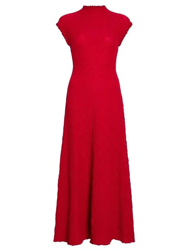 Proenza Schouler White Label Cleo Jersey Jacquard Dress - Red