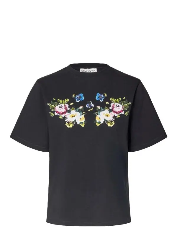 Stine Goya Short Sleeve T-shirt - Black