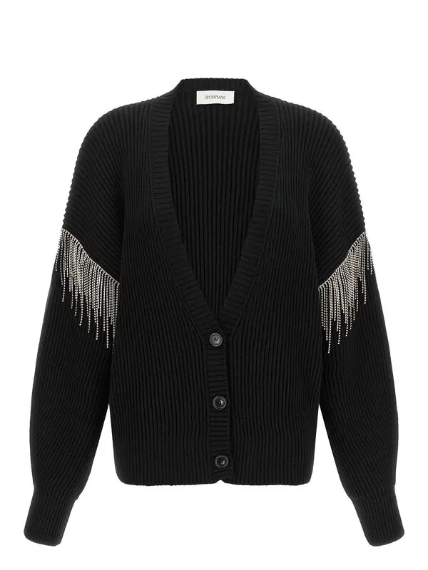 Sportmax Spxpagine Cardigan - Black