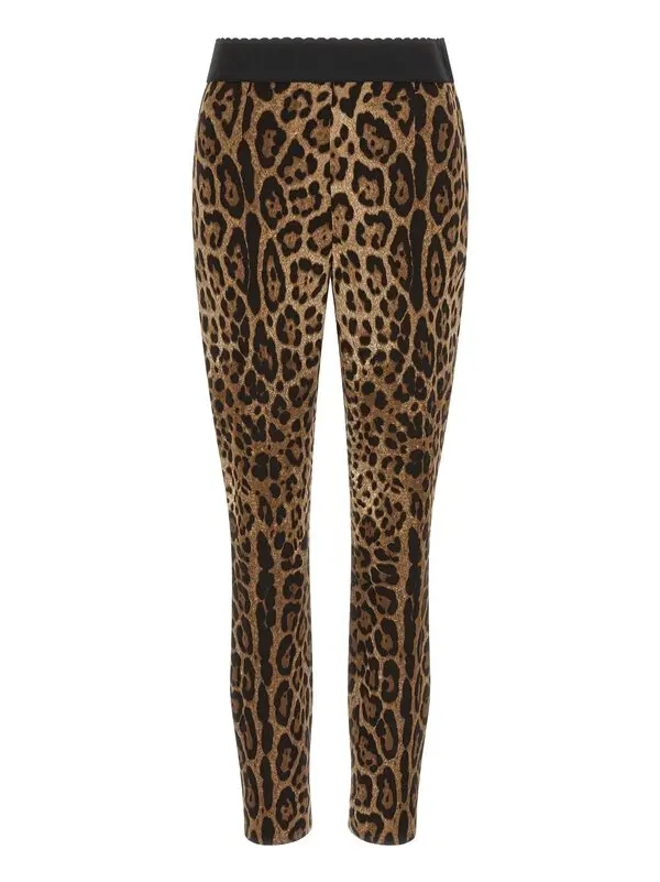 Dolce & Gabbana Leo' Leggings - Brown