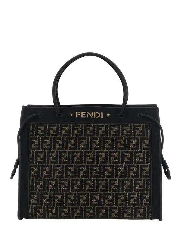 Fendi Magic' Shopping Bag - Brown