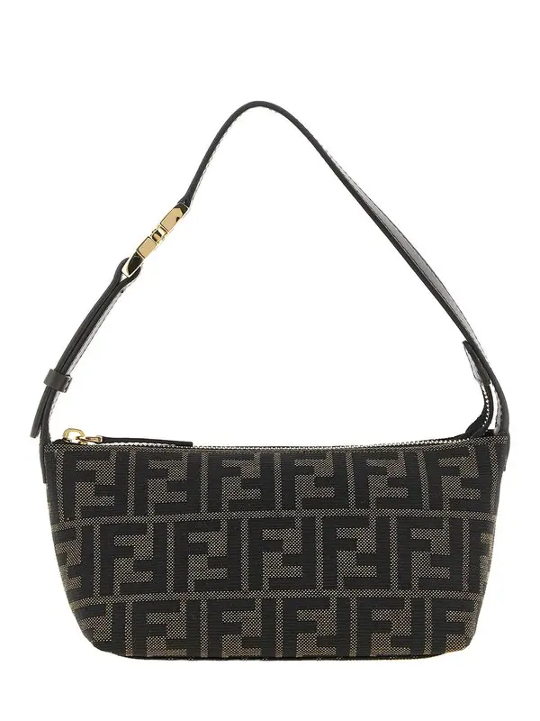 Fendi Vanity Small Pouch - Brown