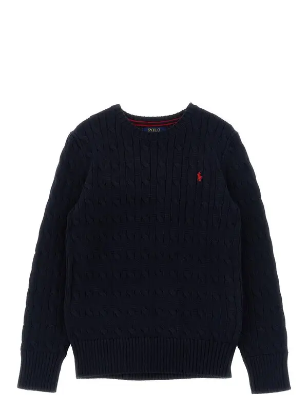 Polo Ralph Lauren Braided Sweater - Blue