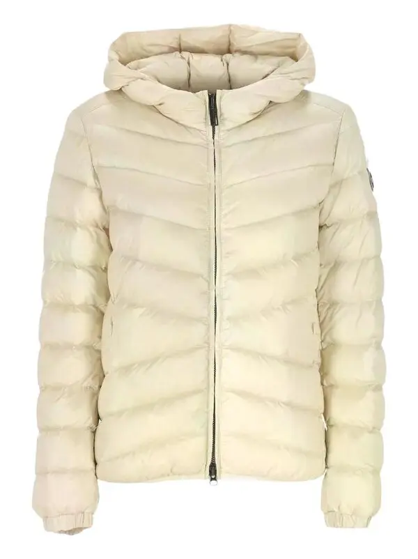 COLMAR Quilted Hooded Jacket - Neutrals