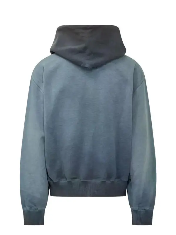 Off-White Narciso Graphic-print Hoodie - Blue