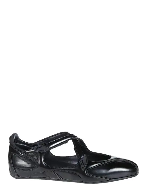 Attico Floor 01 Ballerina Flat - Black