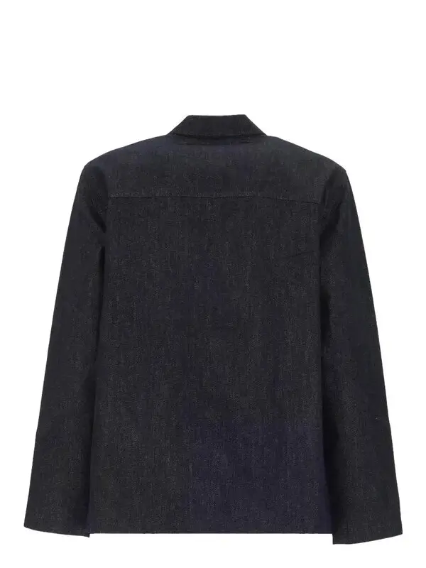 ANERKJENDT Button-fastening Denim Jacket - Blue