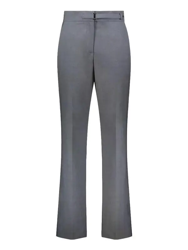 MOORER Wide-leg Tailored Trousers - Blue