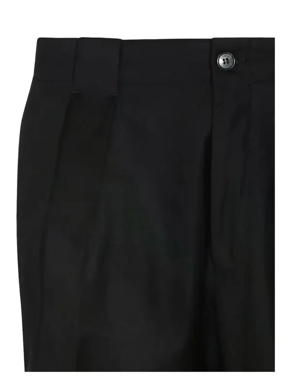 Incotex Pleated Trousers - Black