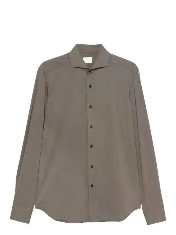 XACUS Spread-collar Shirt - Grey