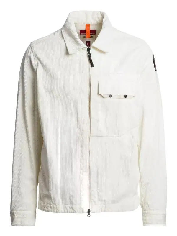 PARAJUMPERS Galross Corduroy Overshirt - Neutrals
