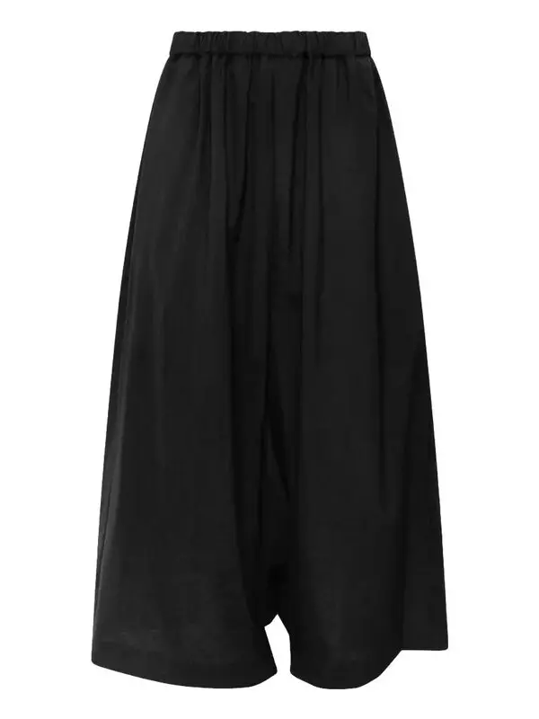 Comme Des Garçons Wide-leg Trousers - Black