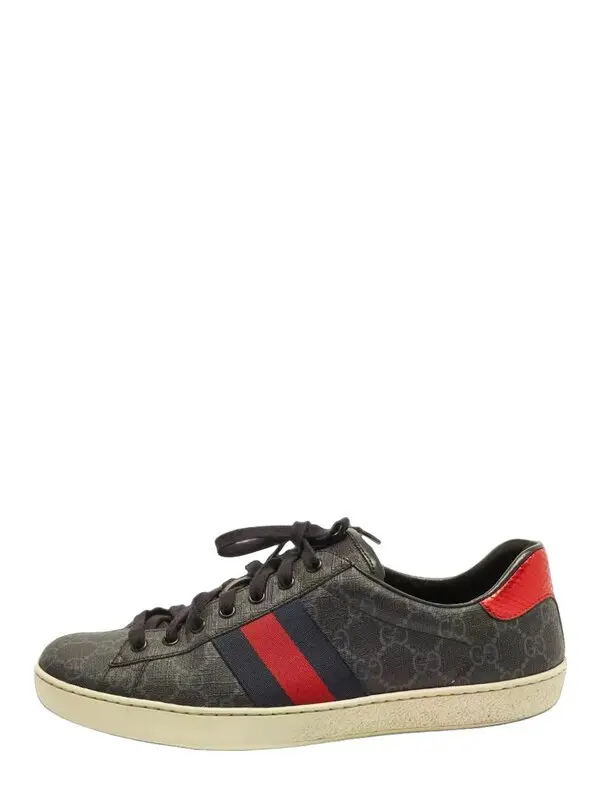 Gucci Ace Gg Supreme Sneakers - Black
