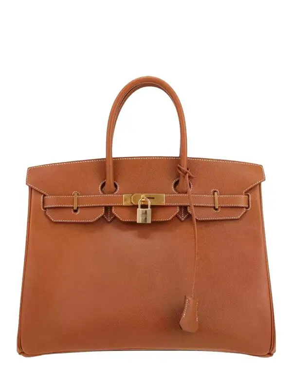 Hermès 1996 35 Birkin Tote Bag - Brown