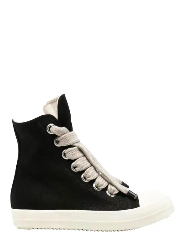 Rick Owens Jumbolace High-top Sneakers - Black