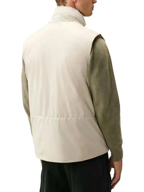 C.P. COMPANY Pro-tek Primaloft® Silver Hooded Gilet - Neutrals
