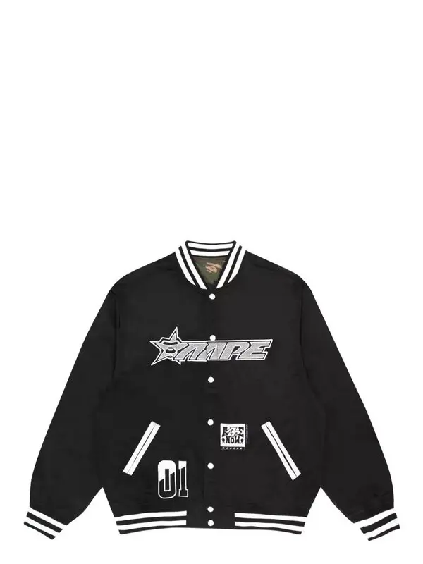AAPE BY *A BATHING APE Moonface Reversible Jacket - Black