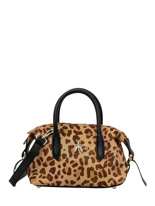 Patrizia Pepe Leopard-print Shoulder Bag - Neutrals
