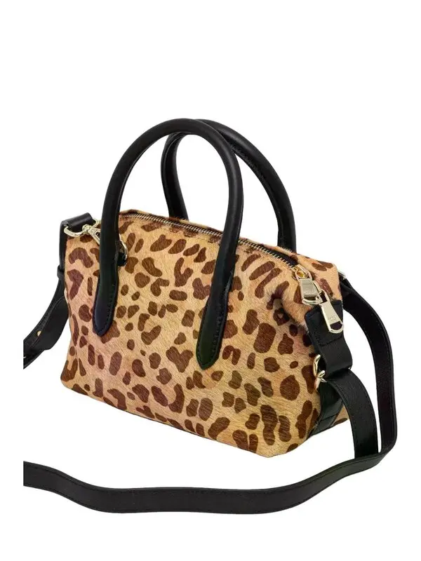 Patrizia Pepe Leopard-print Shoulder Bag - Neutrals