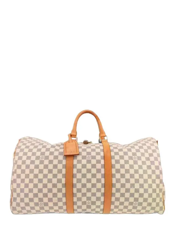 LOUIS VUITTON 2006 55 Keepall Damier Azure Luggage - Neutrals