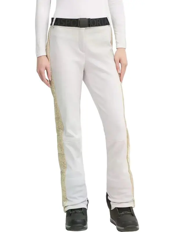 SPORTALM San Jose Logo-belt Side-stripe Ski Trousers - Neutrals