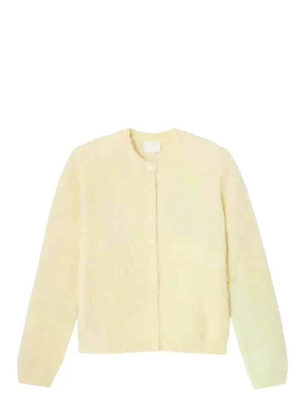 A.p.c. Crew-neck Cardigan - Yellow