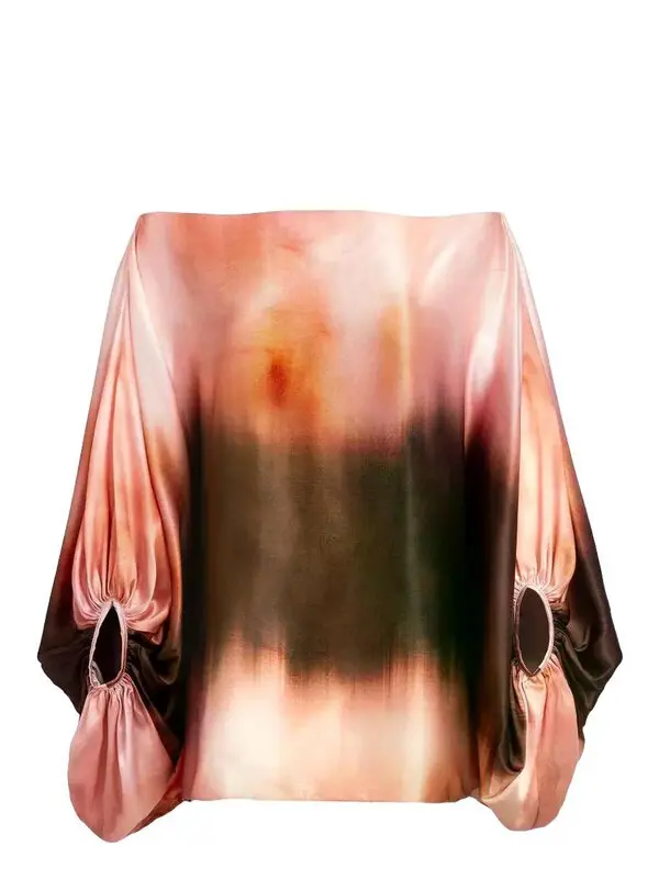 Silvia Tcherassi Bellagio Off-shoulder Blouse - Pink