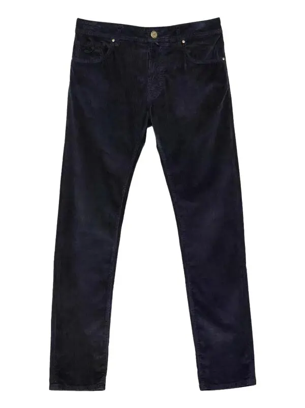 Jacob Cohen Corduroy Textured Trousers - Blue