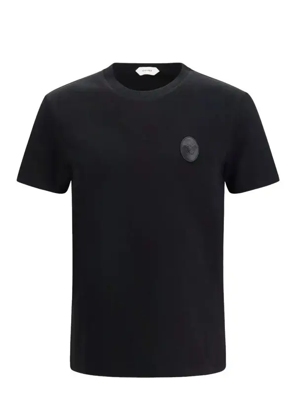 Versace Cotton-jersey Slim T-shirt - Black