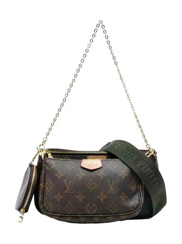 LOUIS VUITTON 2020 Monogram Multi Pochette Accessoires Satchel - Brown