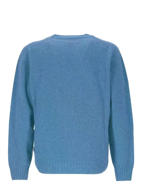 SEBAGO Gilead Crew-neck Wool Sweater - Blue