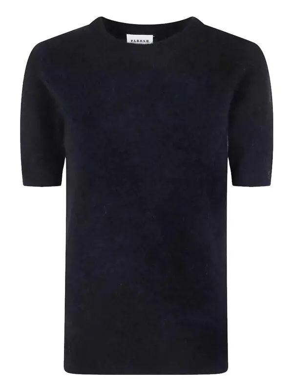 P.a.r.o.s.h Short-sleeve Sweater - Black