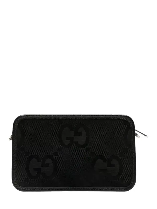Gucci Mini Jumbo Gg Shoulder Bag - Black