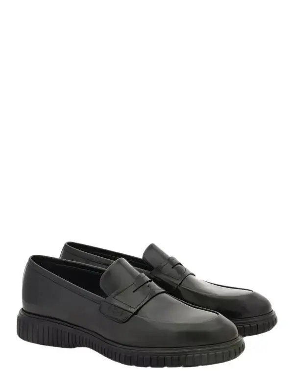 FERRAGAMO Casual Loafers - Black