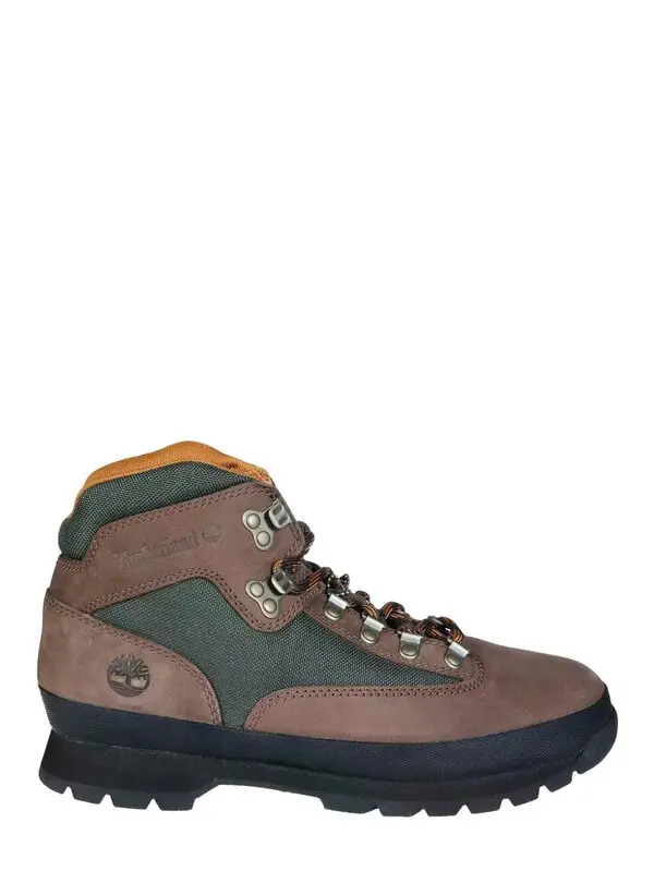 Timberland Euro Hiker Panelled Lace-up Boots - Brown