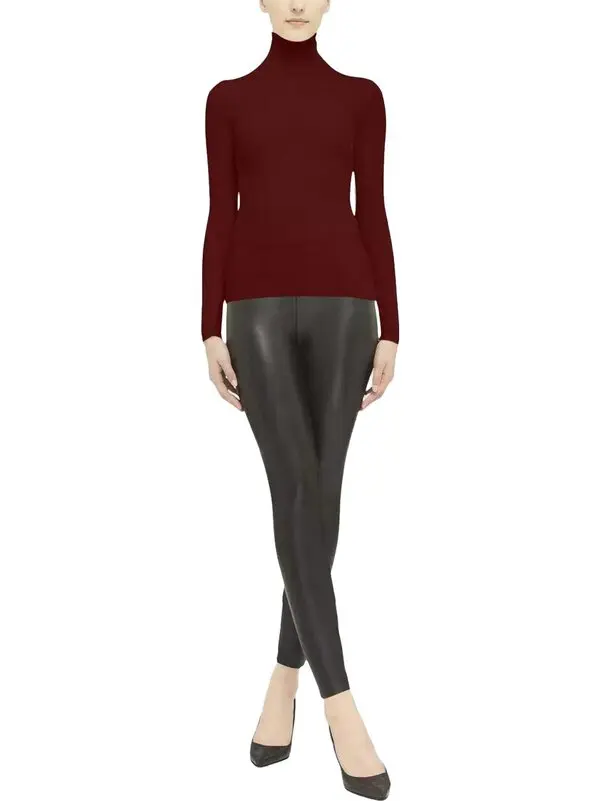 Wolford Merino Wool Long-sleeve Top - Red