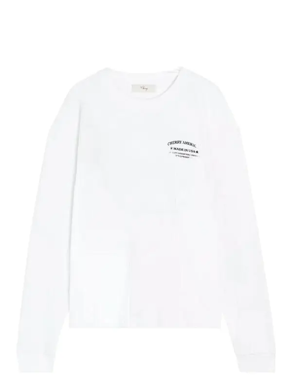 CHERRY LA Ranchwear Logo-print T-shirt - White