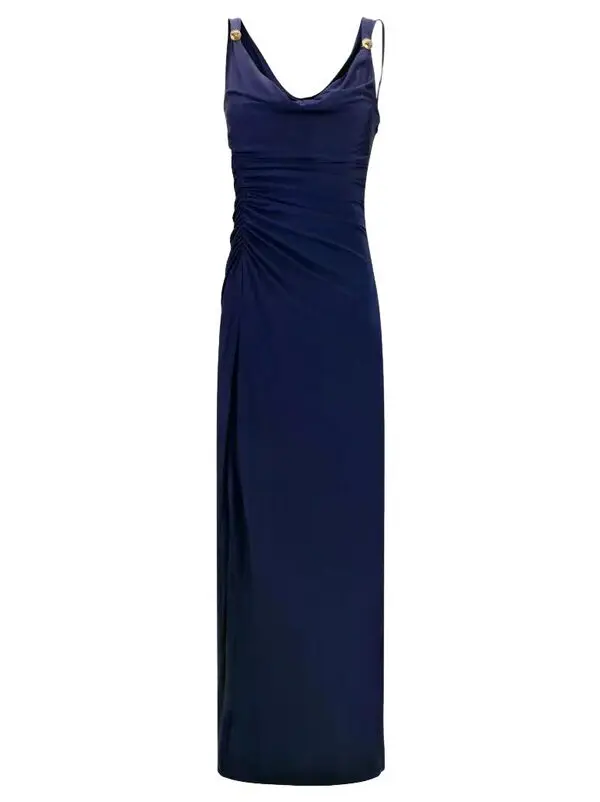 Versace Viscose-jersey Gown - Blue