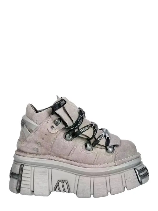 NEW ROCK Evangelion Platform Boots - Grey