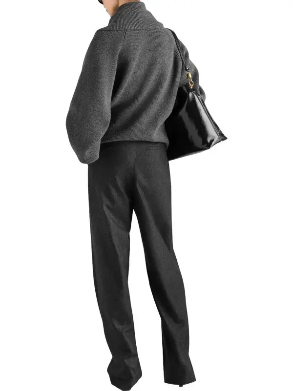 Dolce & Gabbana Half English Rib Knit Cardigan - Grey