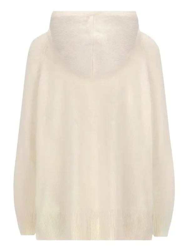 Max Mara Cashmere Hooded Sweater - Neutrals