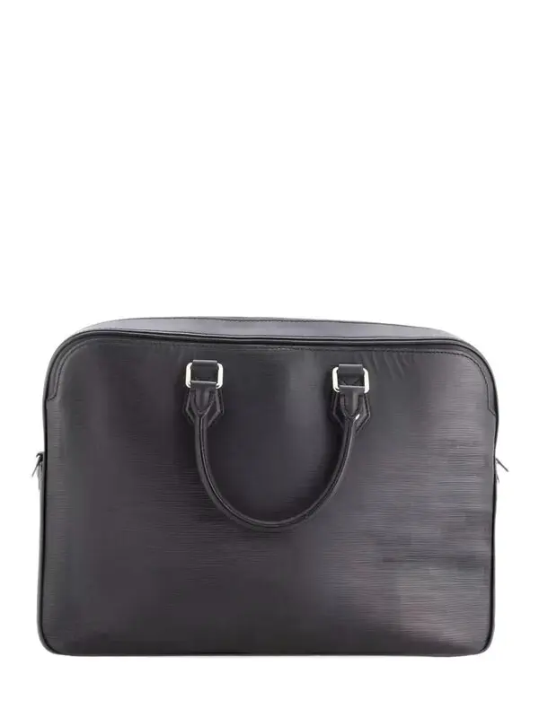 LOUIS VUITTON Dandy Briefcase Epi Leather Mm Business Bag - Black