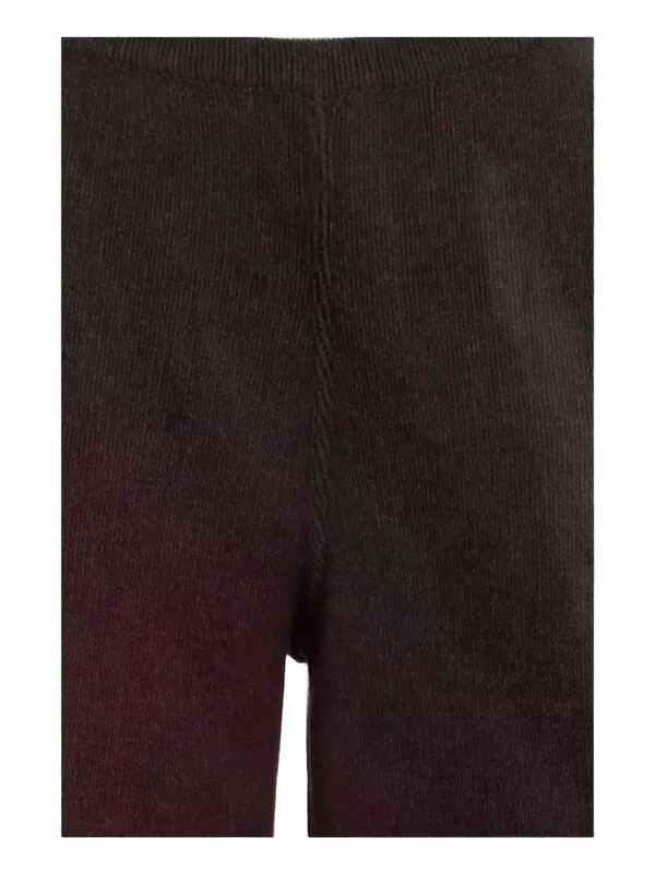 Bruno Manetti Knit-pattern Trousers - Brown