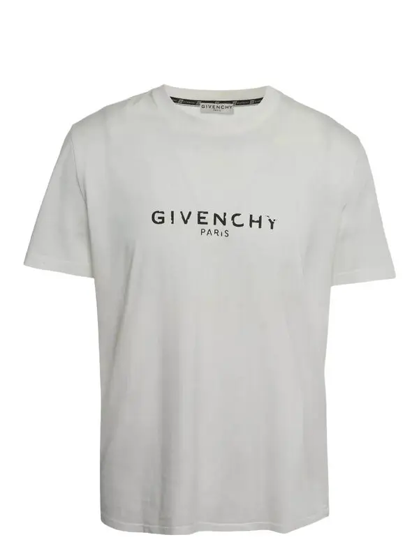 Givenchy Logo-print Crew-neck T-shirt - White