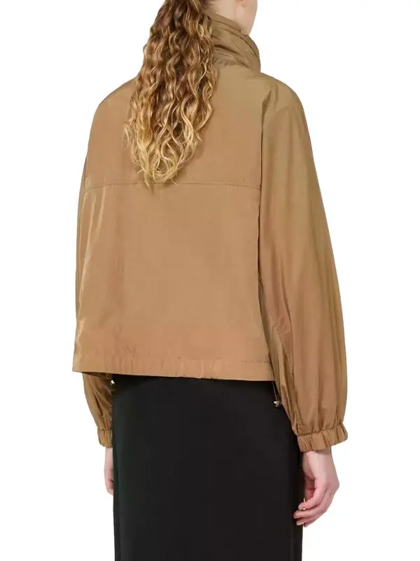 Max Mara Water-repellent Canvas Windbreaker - Neutrals